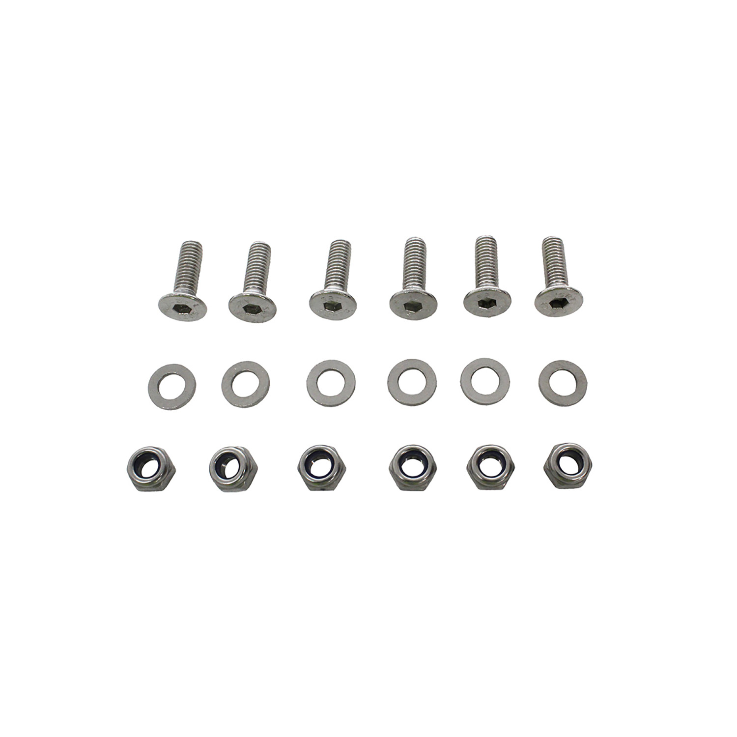 Bonnet Hinge Bolt Kit (18 piece) Stainless Steel - GA1135 | BMH4x4